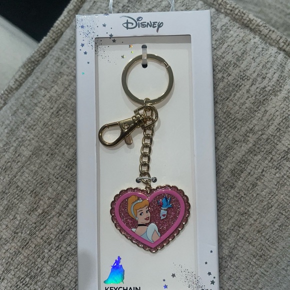 Disney | Bags | Disney Cinderella Princess Bling Key Chain4new | Poshmark